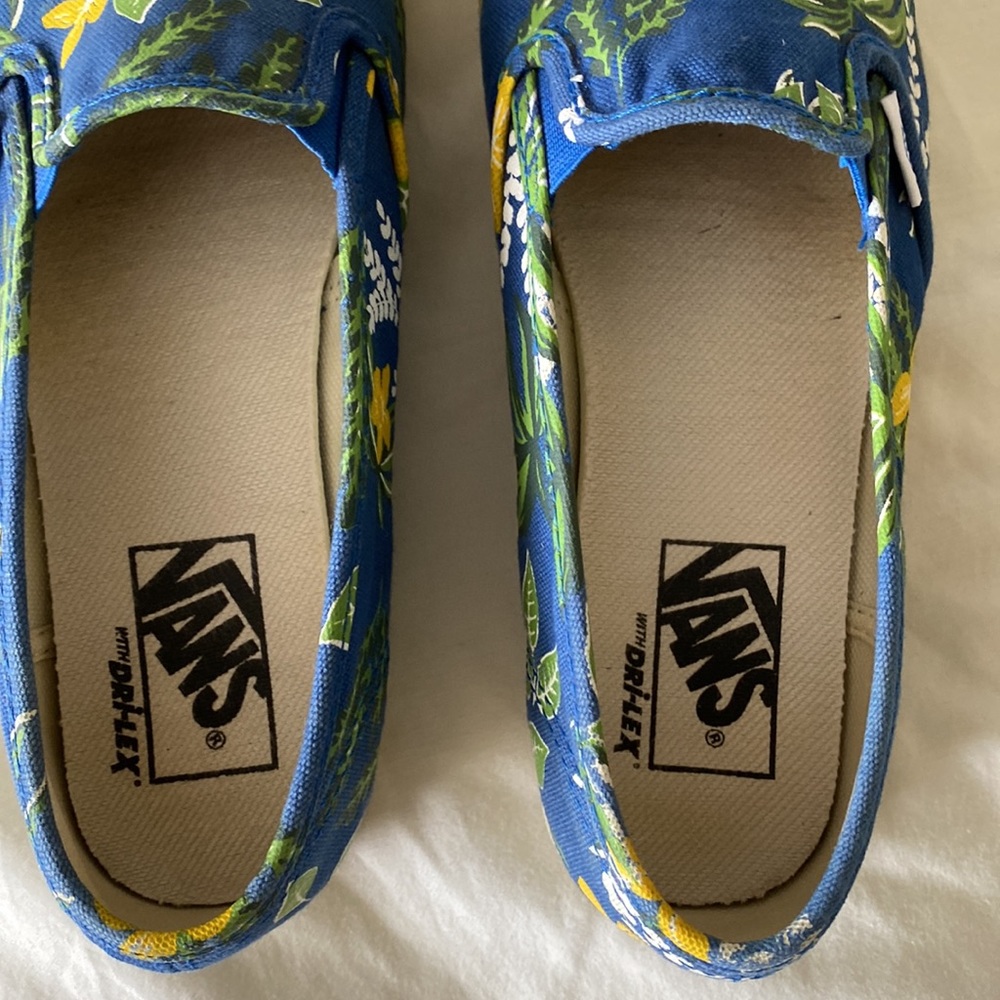 Hawaiian Print Vans Dri-Lex Shoes Size Women's 8.5 Me… - Gem